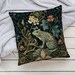 William Morris Frog in a Forest Pillow | Frog Pillow, Cottagecore ...