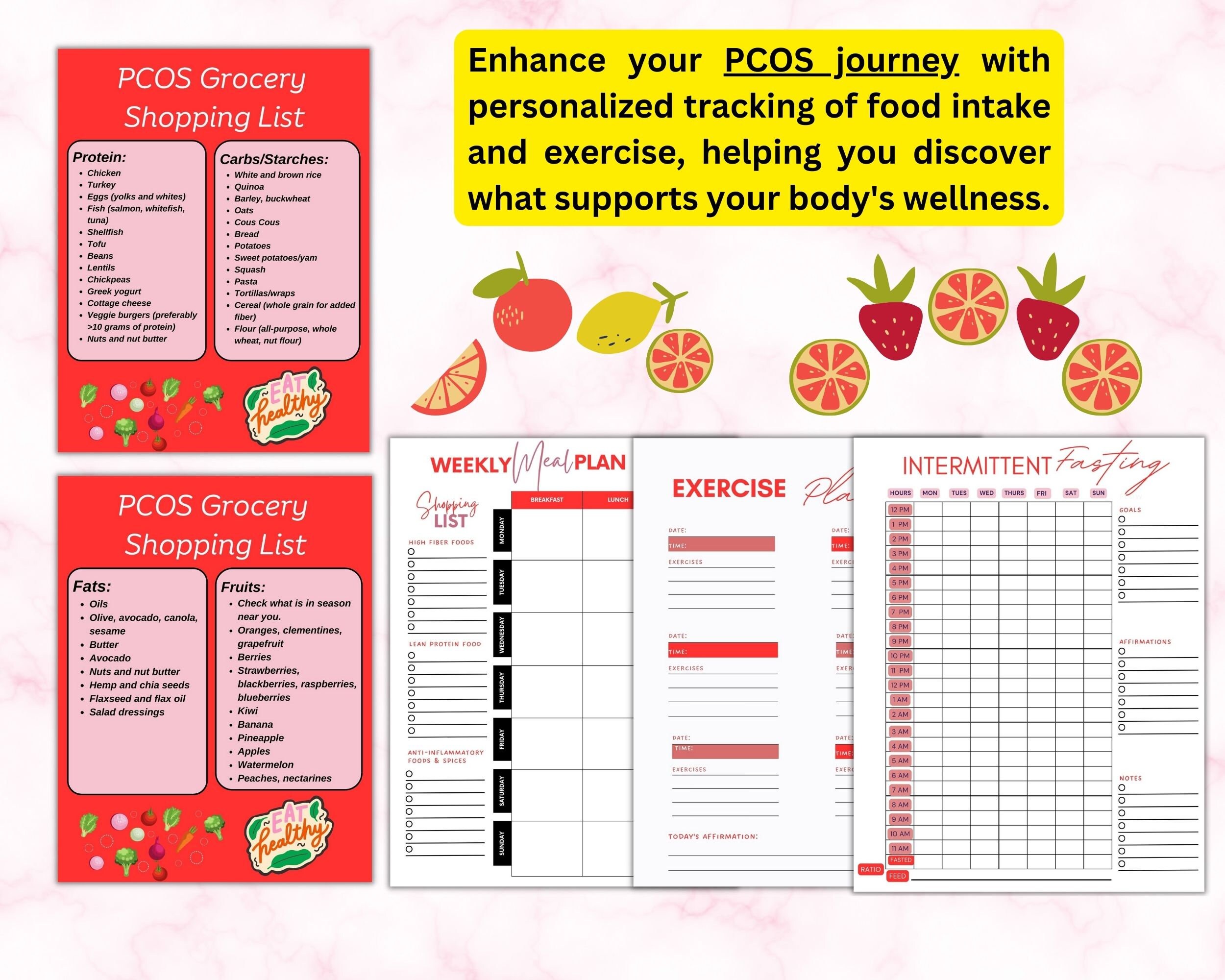 Ultimate PCOS Journal Printable L PCOS Planner Digital Journal PCOS ...