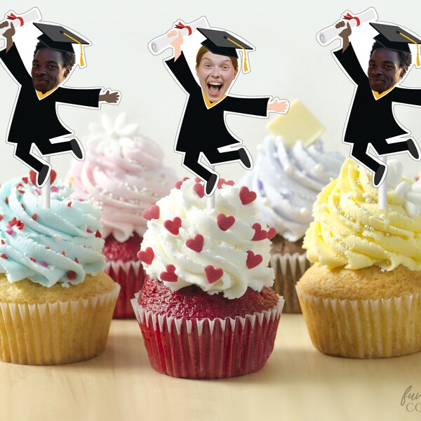 Graduation Cupcake Topper - Etsy