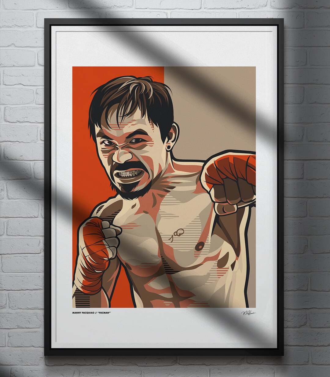 Manny Pacman Pacquiao Poster Boxing INSTANT DOWNLOAD Multiple - Etsy