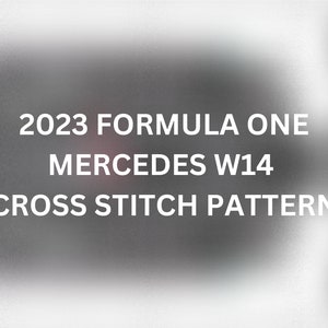F1 2023 Cross Stitch Pattern for All Teams // PDF Pattern - Etsy