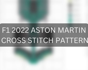 F1 Cross Stitch Pattern - Etsy