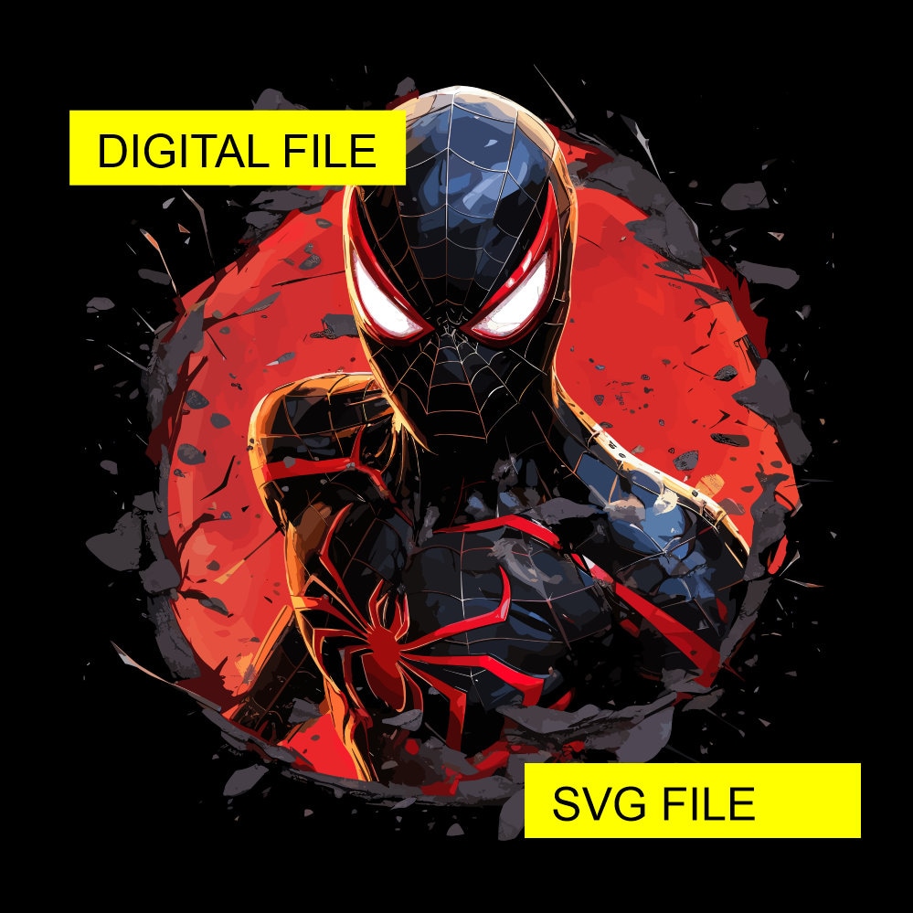 4 Svgs, SVG Spider-man Bundle, Spider Man Across the Spider-verse SVG ...