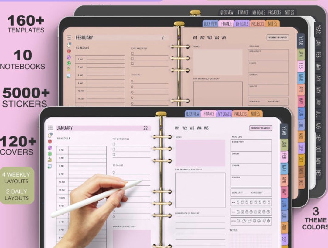 Digital Planner - All in One for Apple & Android Devices - Etsy