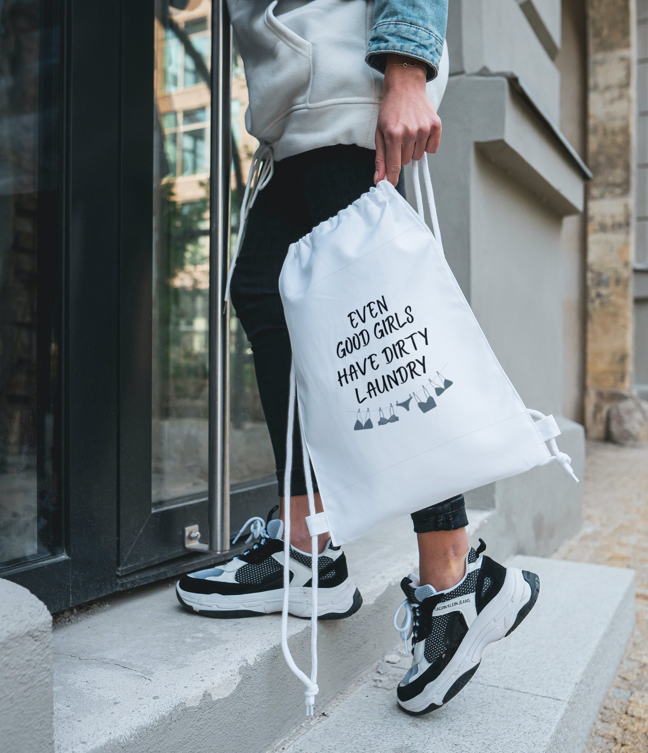 Even Good Girls Have Dirty Laundry SVG - Girls Trip Swag - Laundry Bag ...