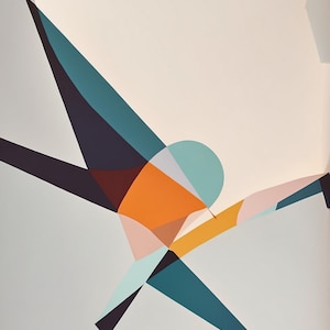 101 Pcs | Modern Abstract Geometric Wall Art | Mid-century Modern Print ...