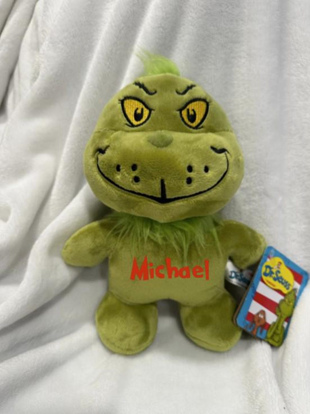 Personalized Grinch Plushie Gift | Gift for Her | Gift for Him ...