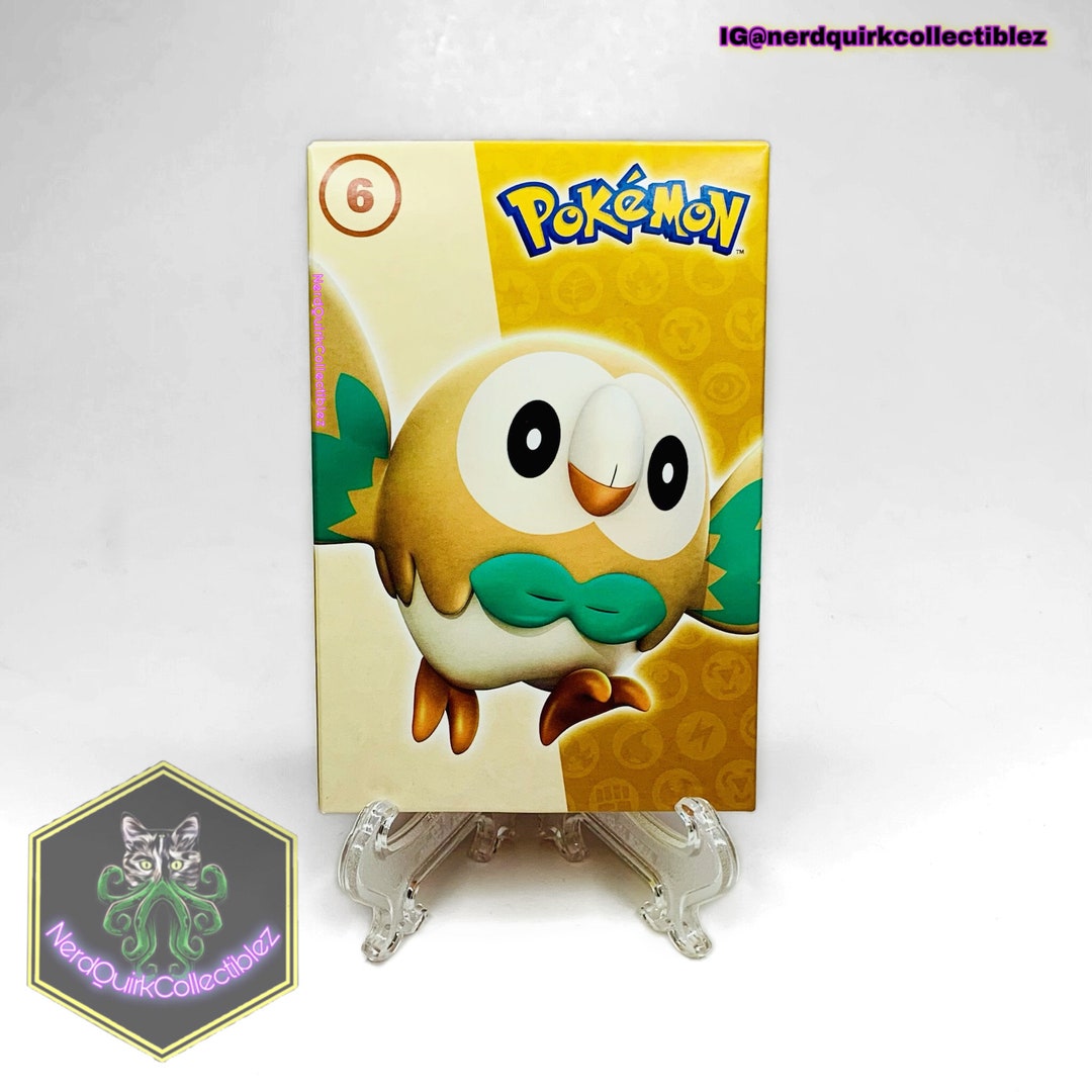 ROWLET #6 Pokemon Mcdonalds Battle Match Card Game 2022 Happy Meal Toy ...