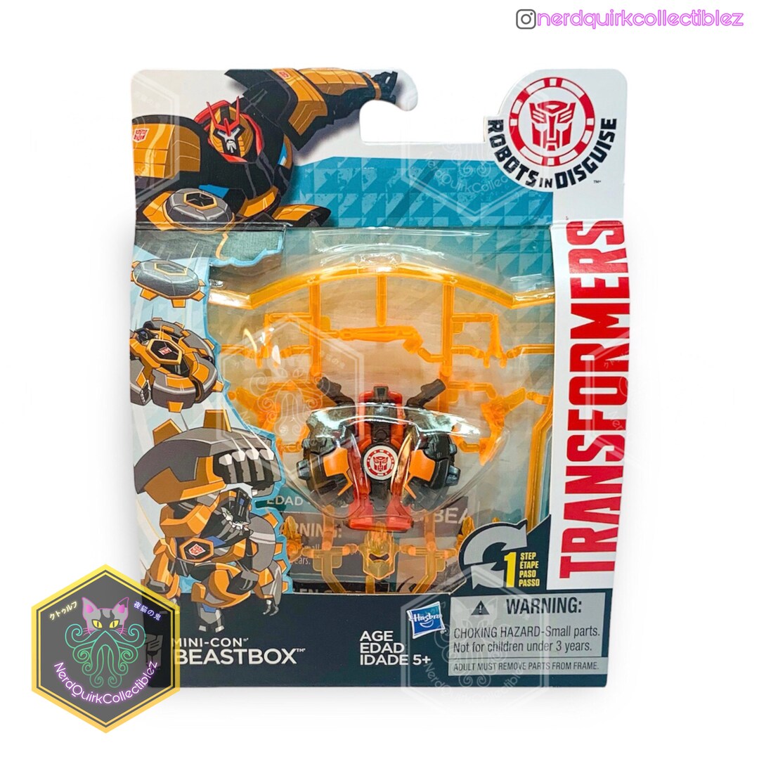 Transformers Mini Con Beastbox Robots in Disguise Figure X1 - Etsy