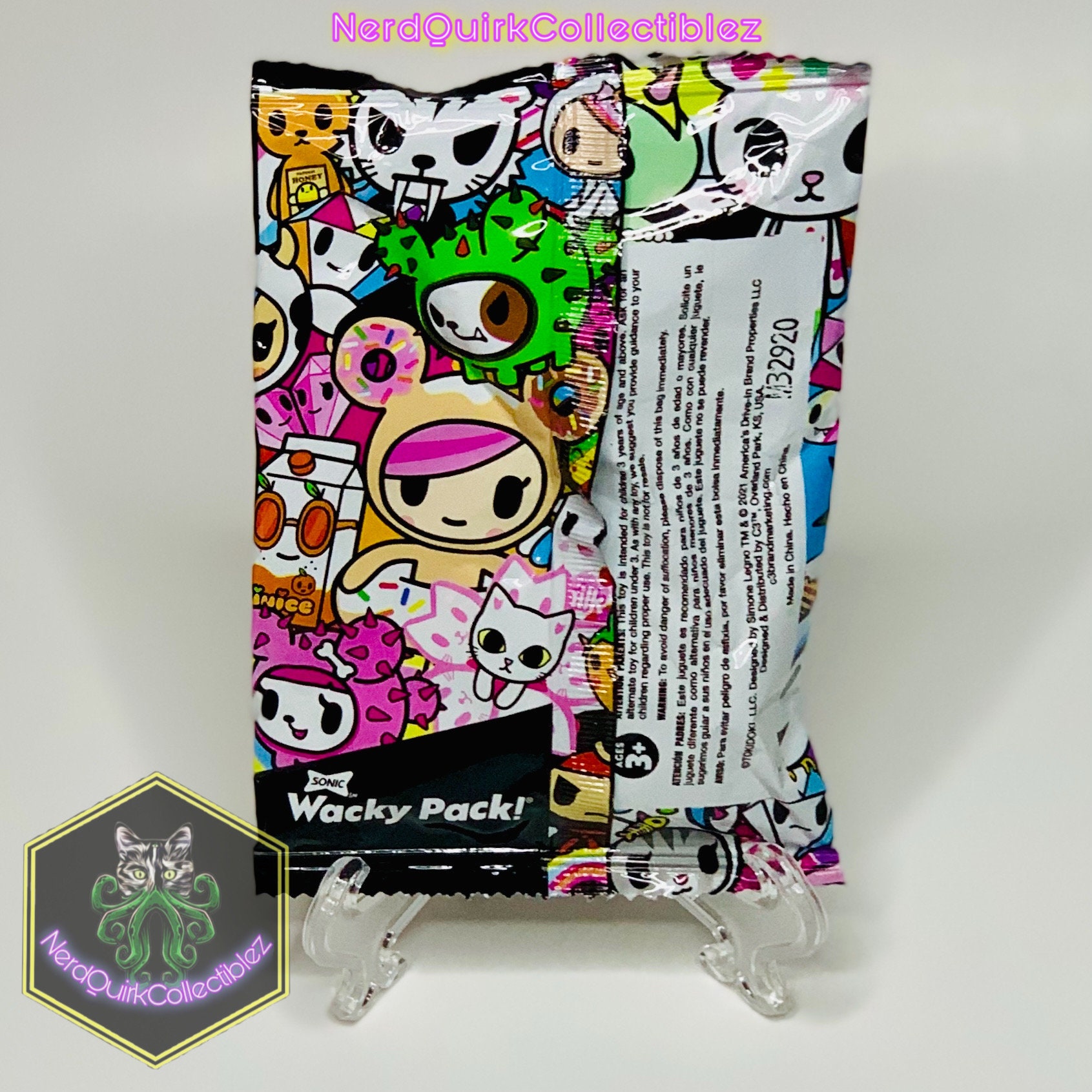 Ring and Wristband Accessory Set Tokidoki Sonic Exclusive 2021 Wacky ...