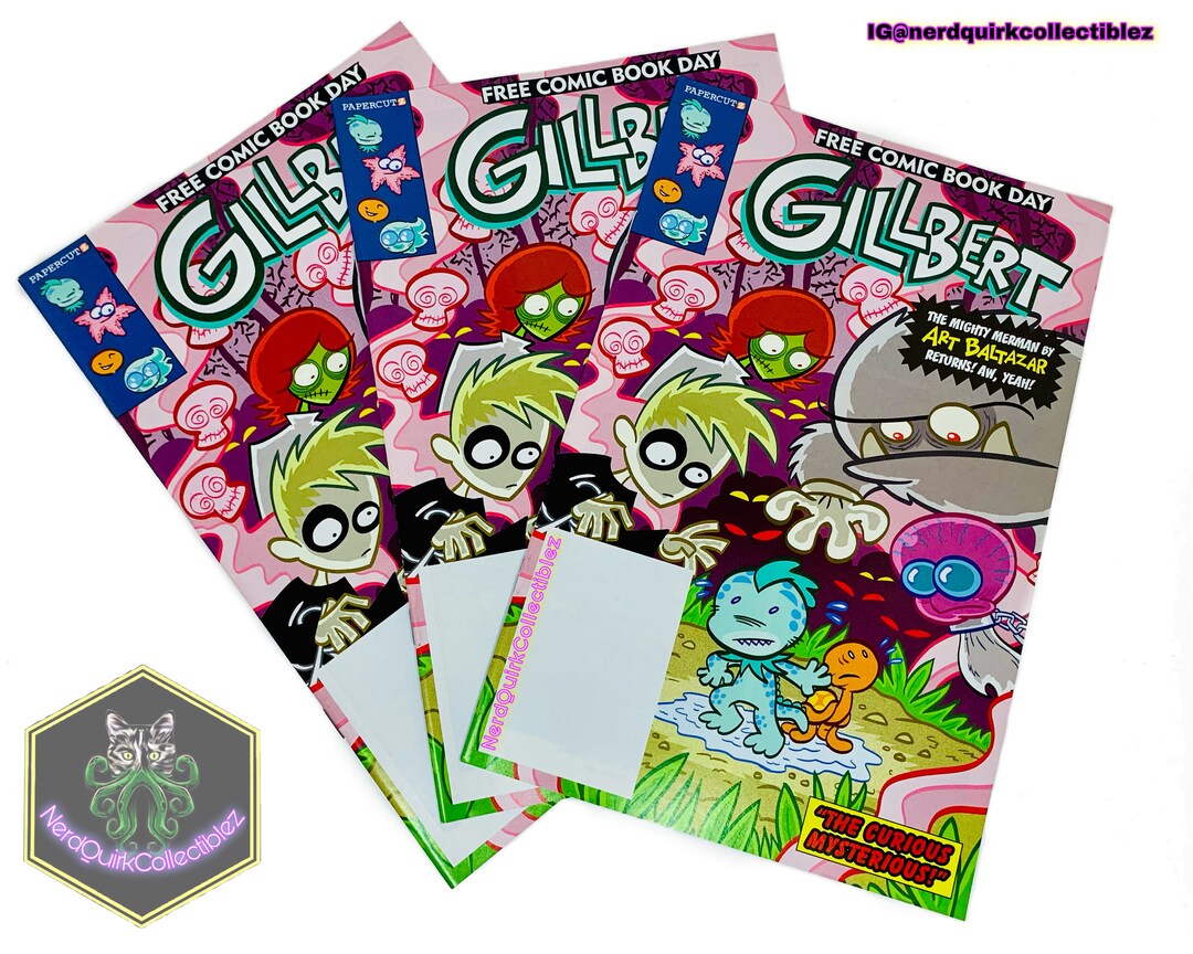 Gillbert Papercutz 2019 FCBD Free Comic Book Day Comic X1 *NEW NM+ ...