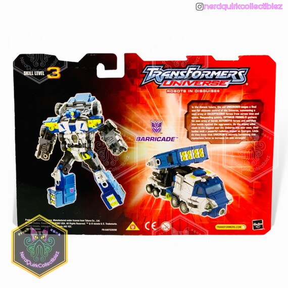 Transformers Universe Barricade Toy