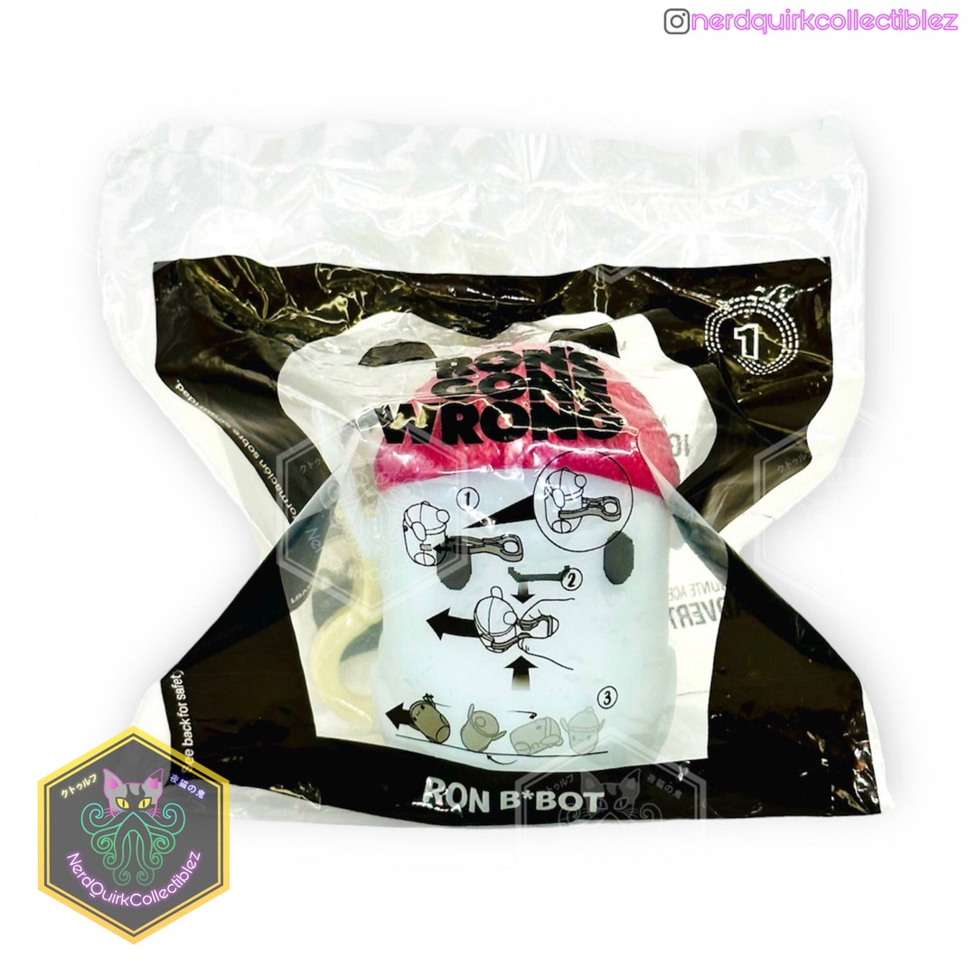 Ron B Bot 1 Ron's Gone Wrong Mcdonalds 2021 Happy Meal Toy X1 NEW ...