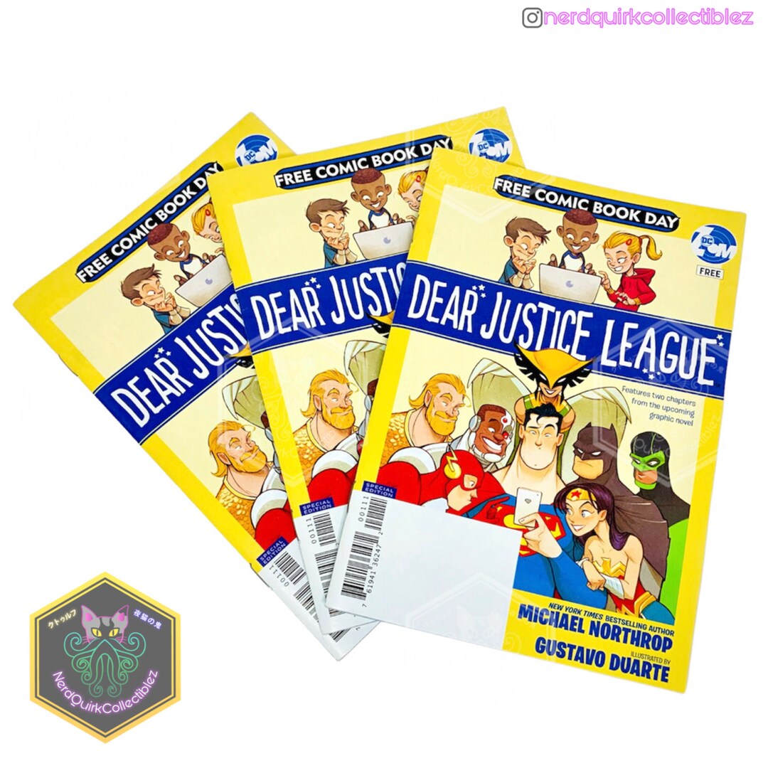 Dear Justice League DC 2019 FCBD Free Comic Book Day Comic X1 *NM+ ...