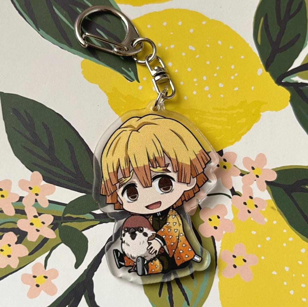 Chibi Lighting Strike Keychain - Etsy