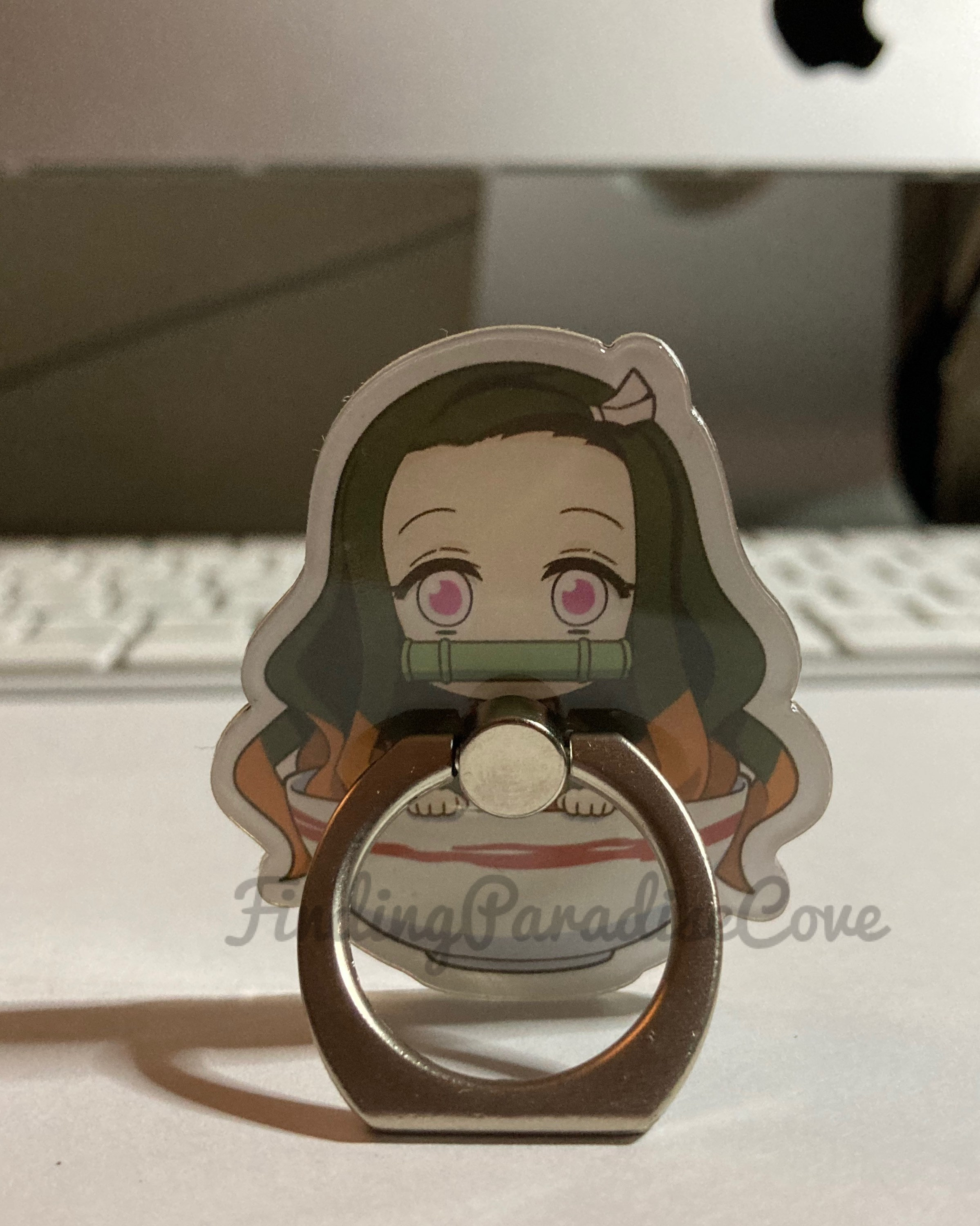 Chibi Demon Soup Anime Phone Ring - Etsy