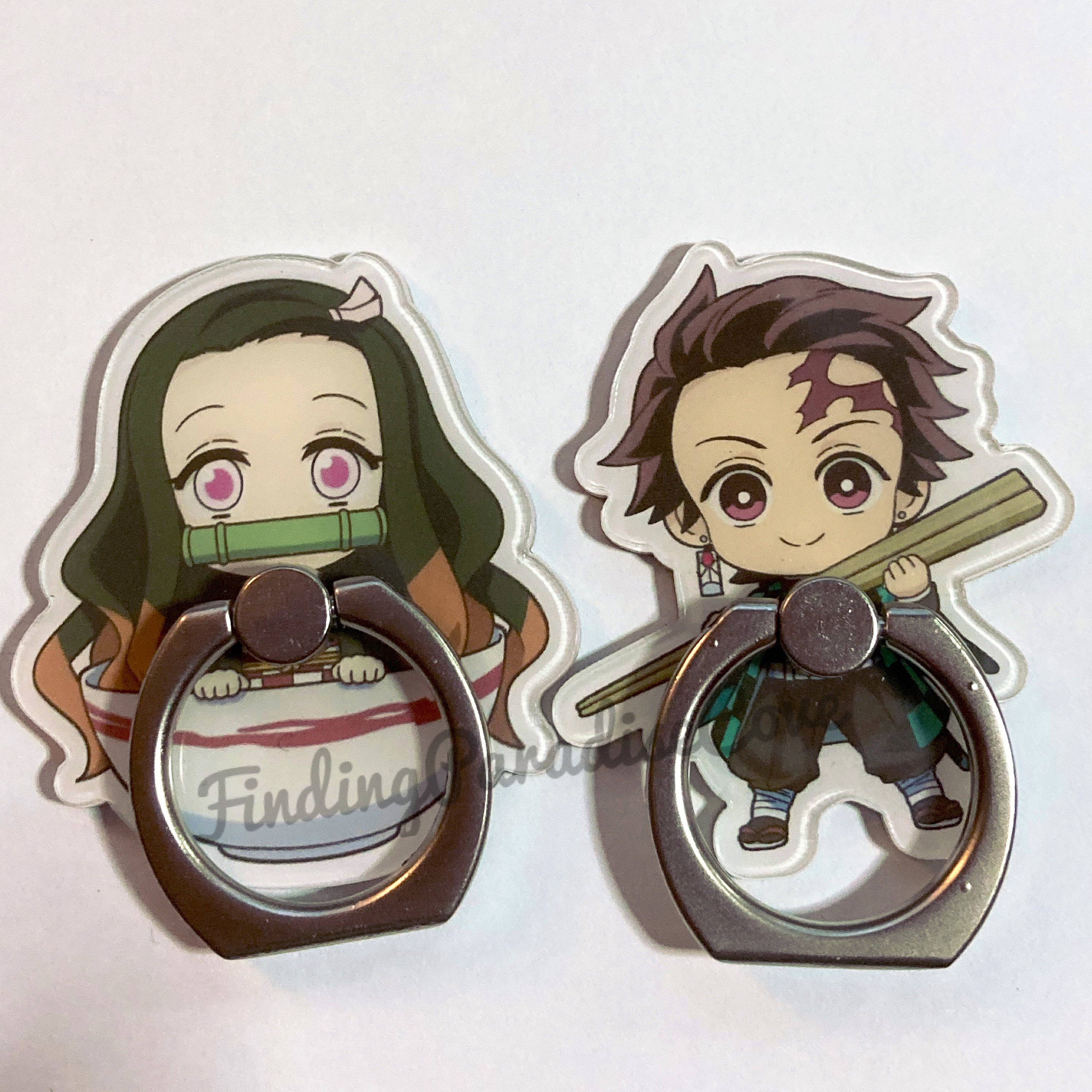 Chibi Demon Soup Anime Phone Ring - Etsy