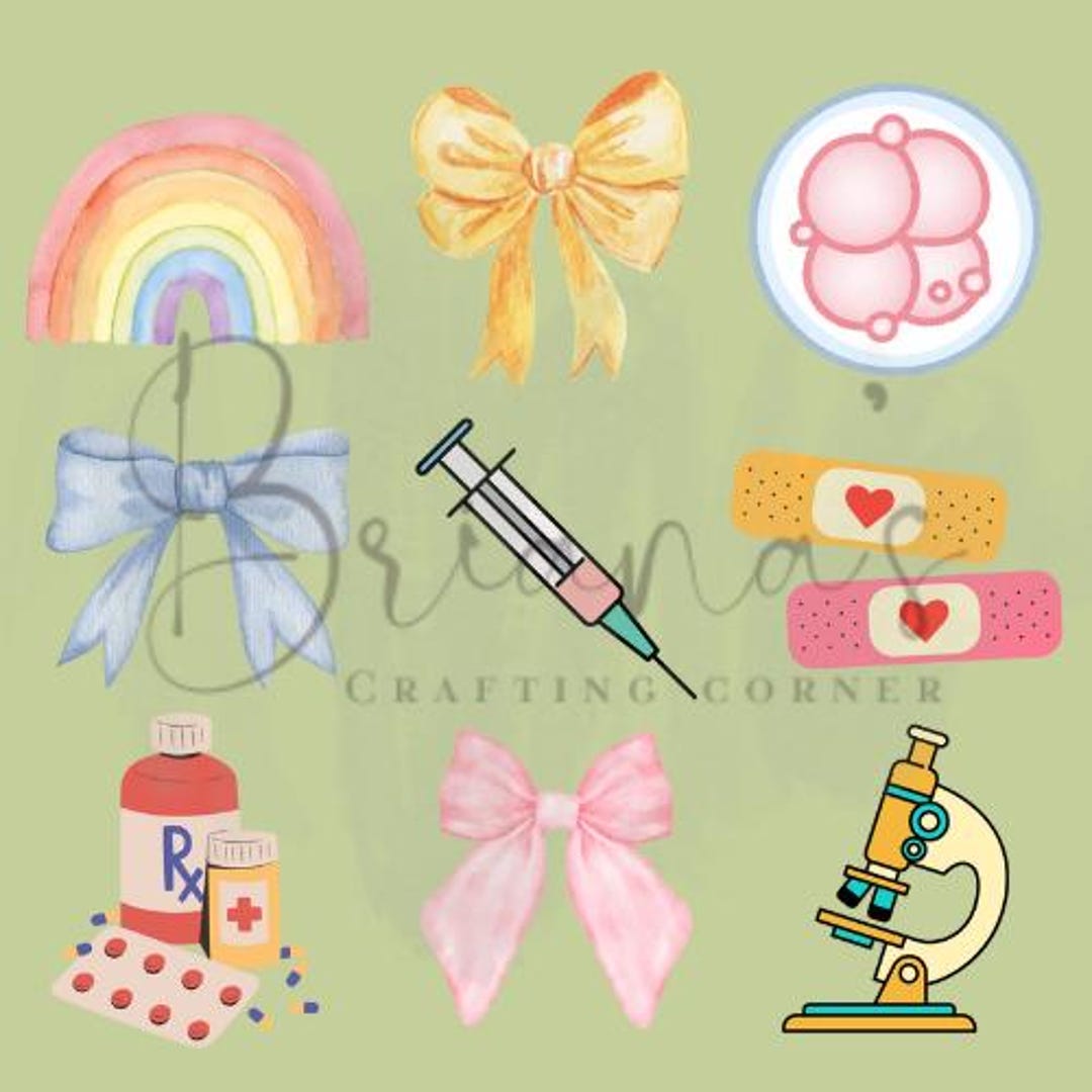 IVF PNG, Invitro Fertilization, Infertility Digital Download - Etsy