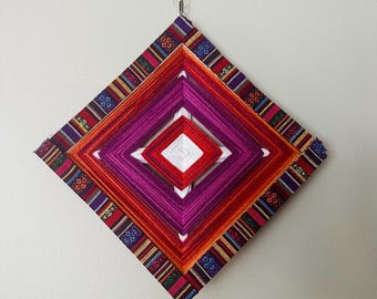 Ojo De Dios (god’s Eye) | Mandala | Wall Hanging | Woven Art - Etsy