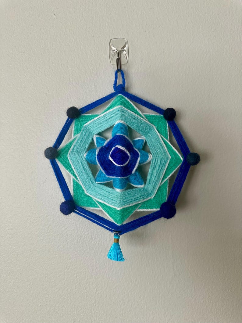 Ojo De Dios (god’s Eye) | Mandala | Wall Hanging | Woven Art - Etsy ...