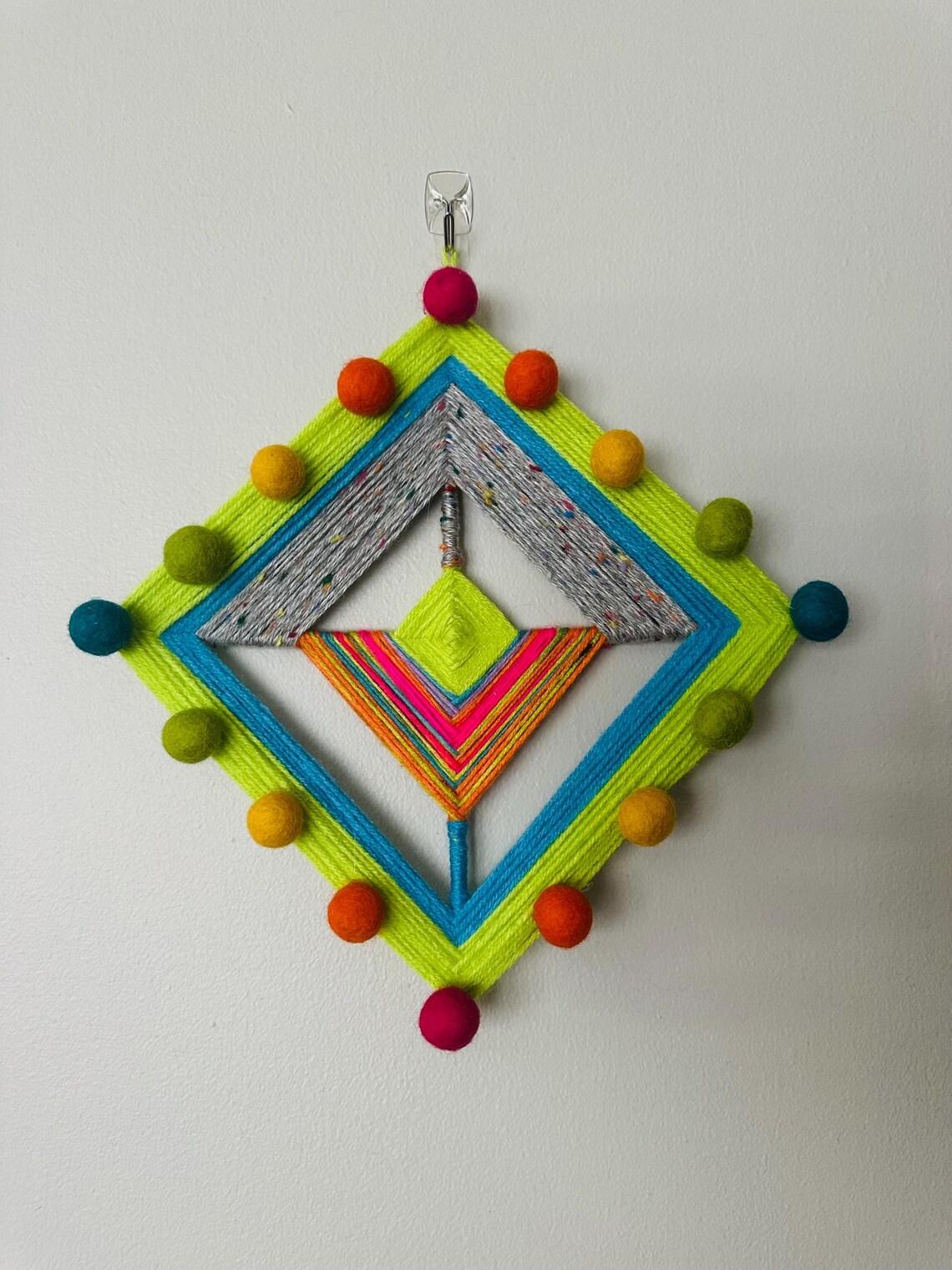 Ojo De Dios (god’s Eye) | Mandala | Wall Hanging | Woven Art - Etsy