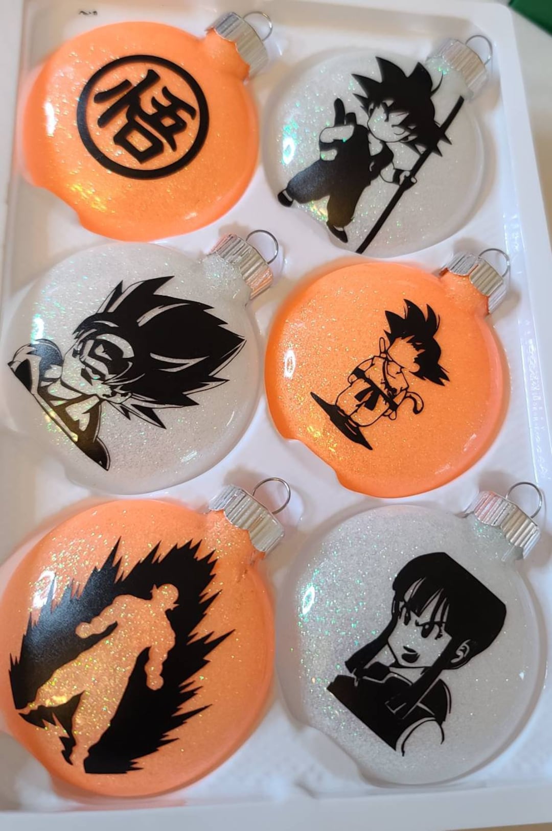 Dragon Ball Z Glass Ornaments - Etsy