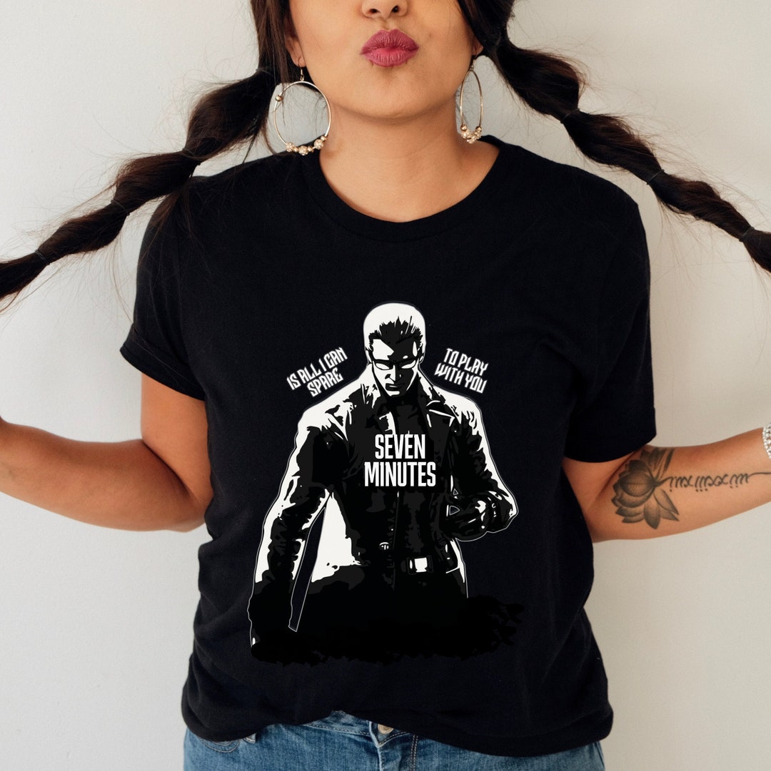 Seven Minutes T-shirt 7 Minutes T Shirt Wesker T-shirt Gaming - Etsy