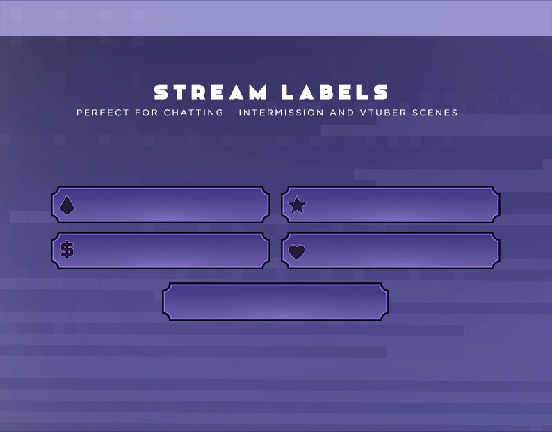 Witchy Goth Purple Animated Stream Screen for Twitch | Gothic & Spooky ...