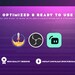 80's Retro Synthwave Animated Stream Overlay Pack - | Animated Stream ...