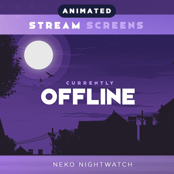 Cat Themed Twitch Overlay - Etsy