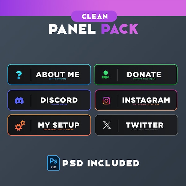 Stream Panels - Etsy UK