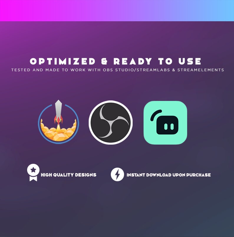 Cyberpunk Glitch Animated Stream Alerts - Twitch Alerts - Sub Bomb ...