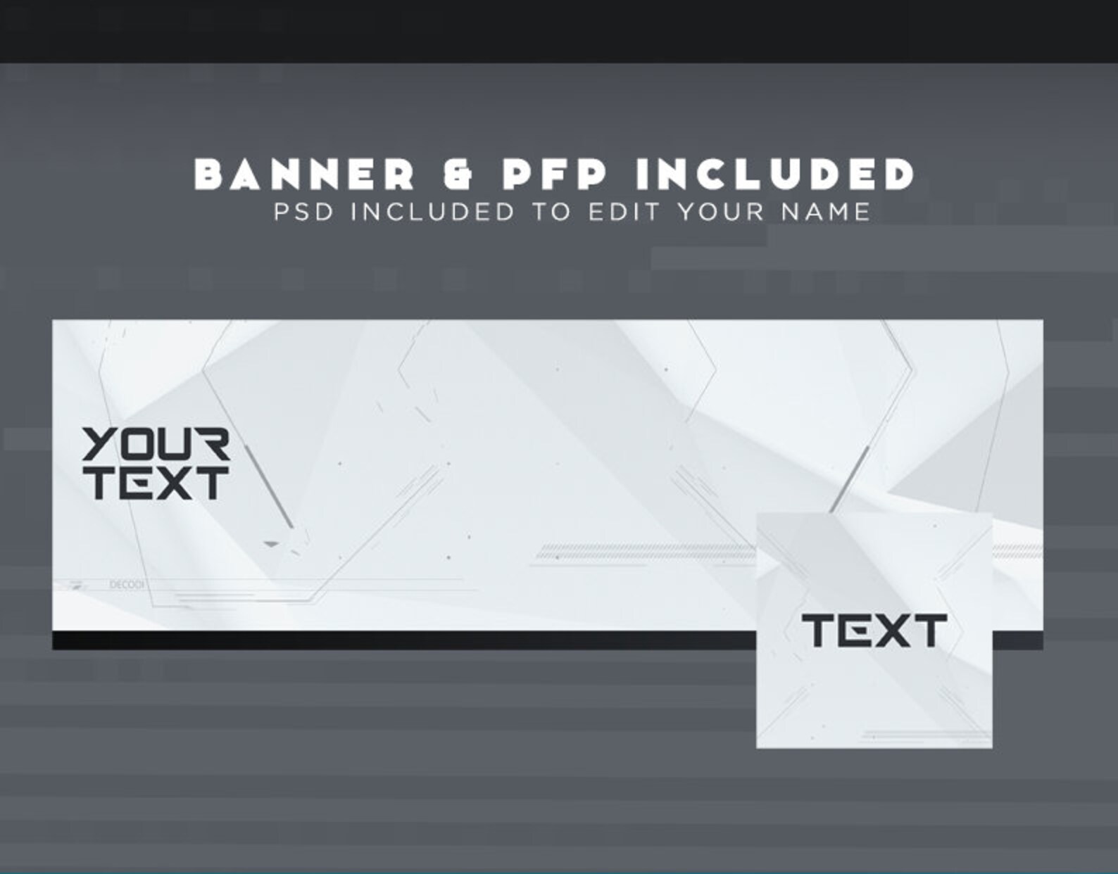 Neo Black & White Animated Stream Package Overlays, Alerts, Screens ...