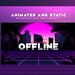 80's Retro Synthwave Animated Stream Overlay Pack - | Animated Stream ...