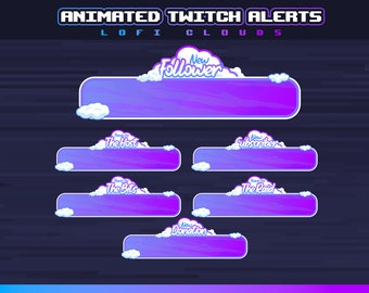 Glitch Animated Stream Alerts - Twitch Alerts - Sub Bomb Alert ...