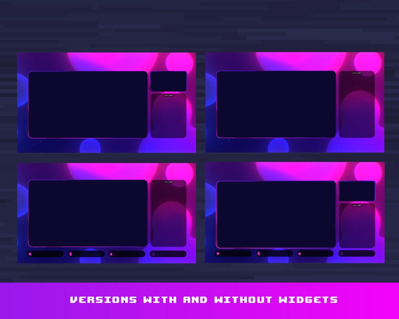 8 Lava Lamp Animated Twitch Stream Screens| Lo-fi Streamer Package ...