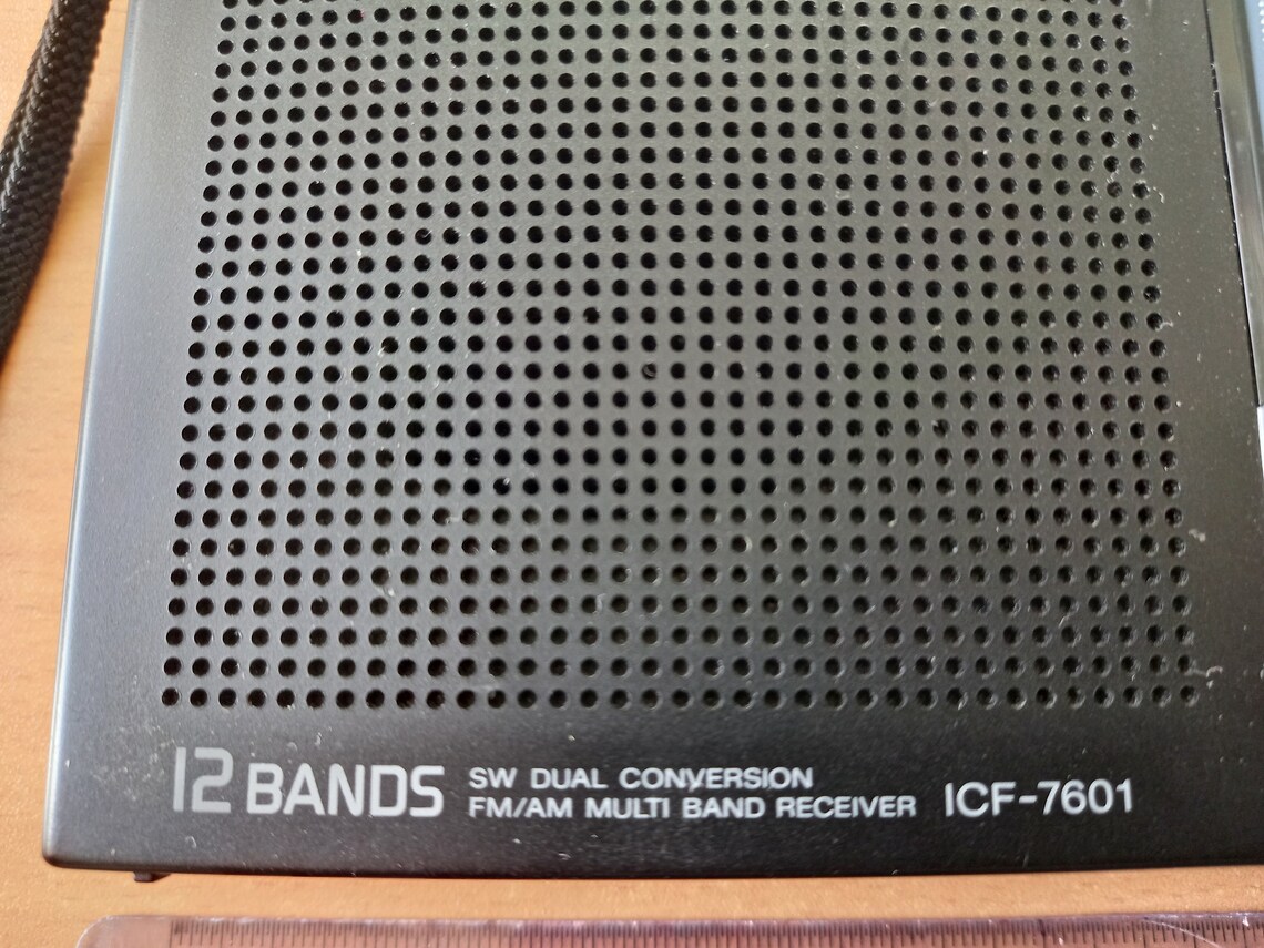 Sony ICF-7601 Receiver in Working Good Cosmetic Condition - Etsy