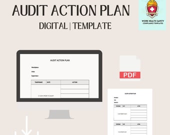 Audit Preparation Action Plan | Digital Template | Compliance ...