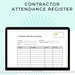 Digital Attendance Register Work Health and Safety Compliance ...