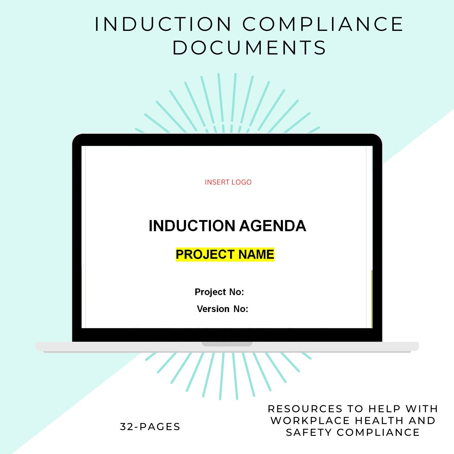 Induction Register Bundle Template | Employee | Induction Form ...
