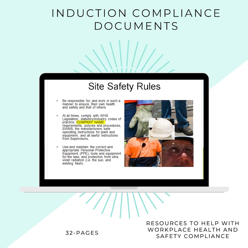 Induction Register Bundle Template | Employee | Induction Form ...