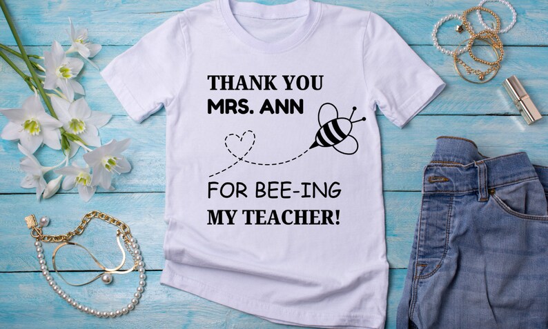 Thank You for Bee-ing My Teacher Svg, Thanks for Bee-ing My Teacher ...