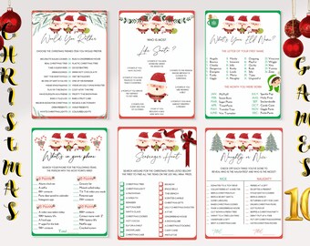Christmas Bingo| Fun and Festive Christmas Printables| Christmas Games ...
