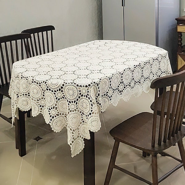 Crochet Table Cover - Etsy