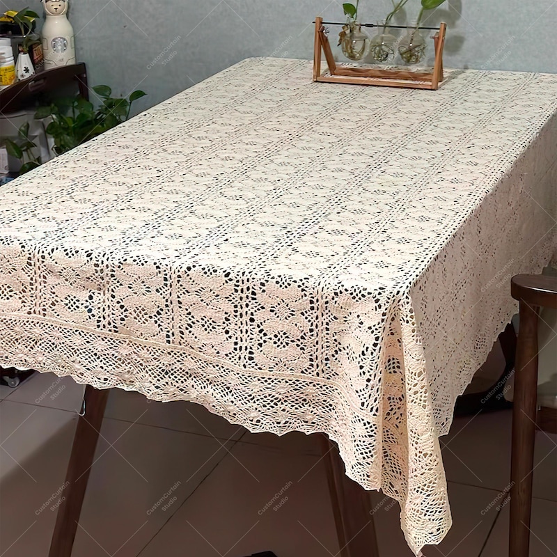 Crochet Table Cover - Etsy