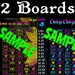 2 Pack Menu Edition Pick Your Pay Bingo Boards Bingo Lines 1-15 - Etsy