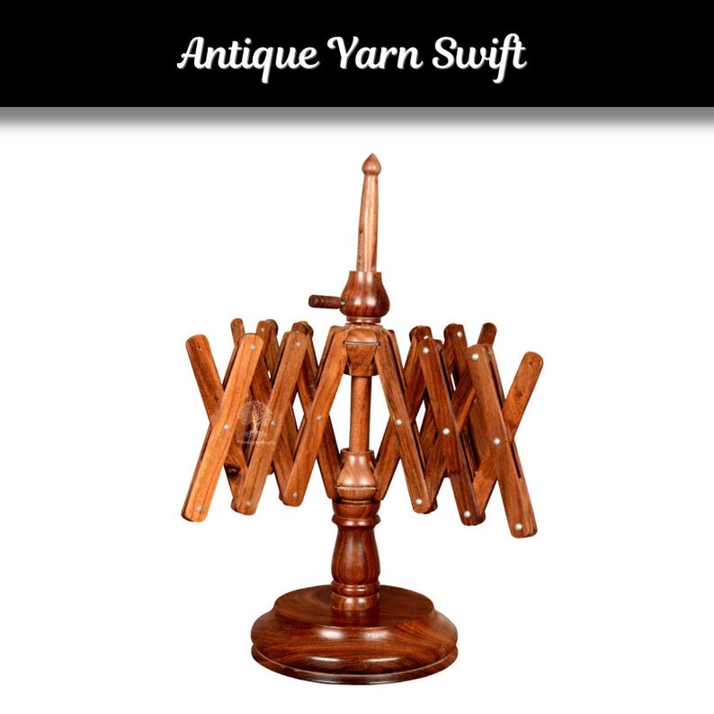Handmade Rosewood Yarn Winder and Swift Combo – Knitting & Crocheting ...