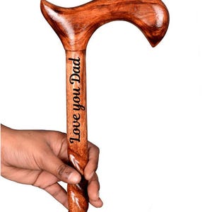 Personalized Walking Stick Canes for Men and Women, Handmade Wooden ...