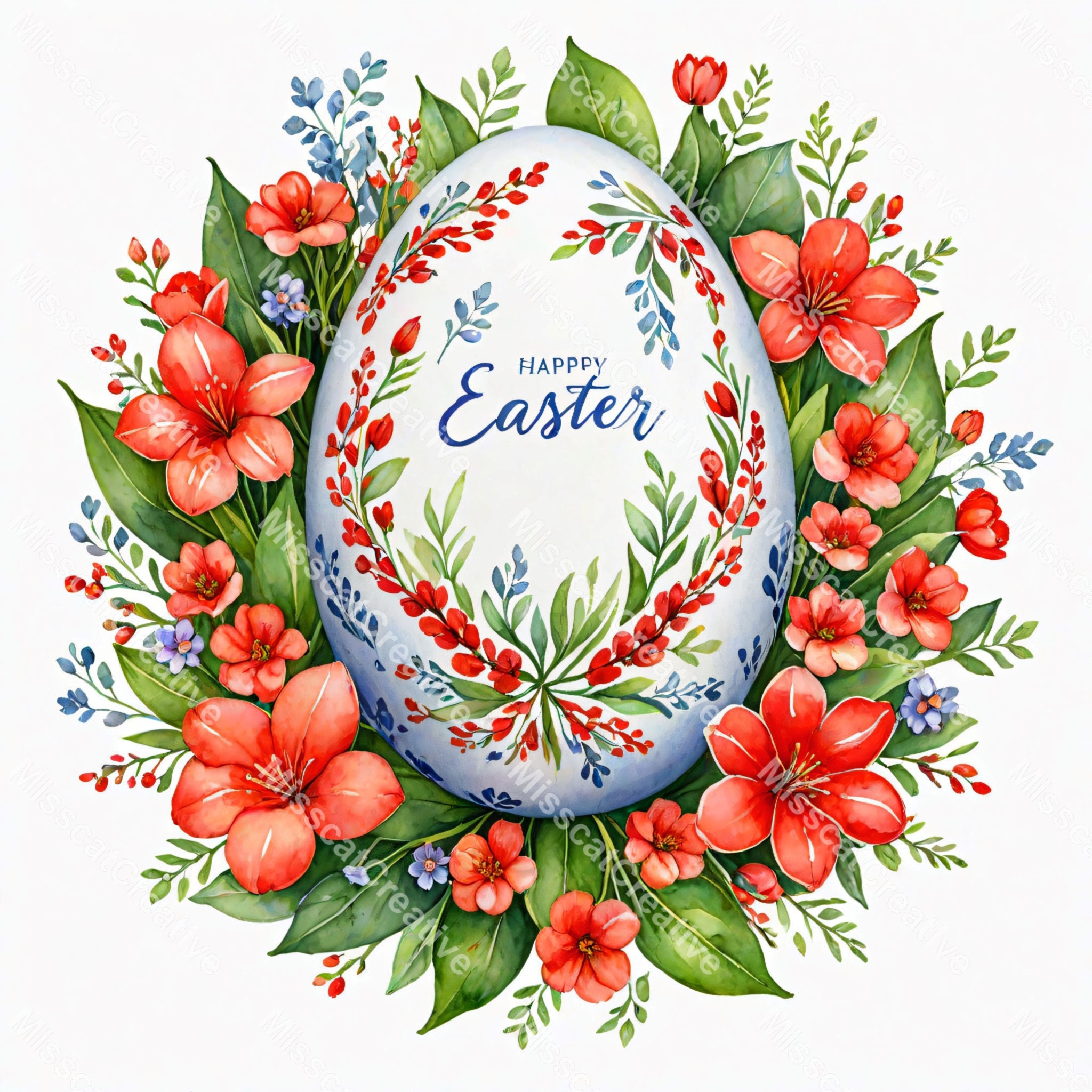 Easter Egg Clipart, 20 High Quality Jpgs, Easter Clipart, Easter Design ...