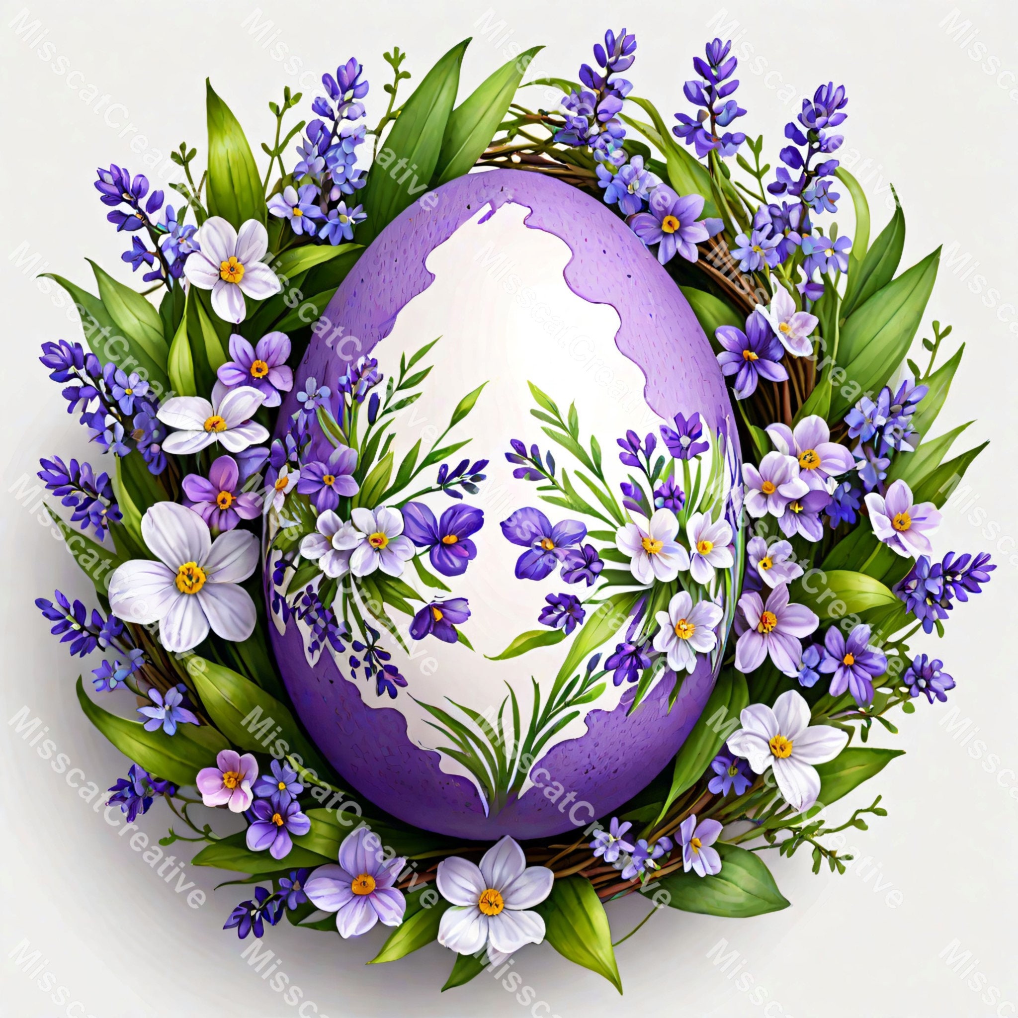 Easter Egg Clipart, 20 High Quality Jpgs, Easter Clipart, Easter Design ...
